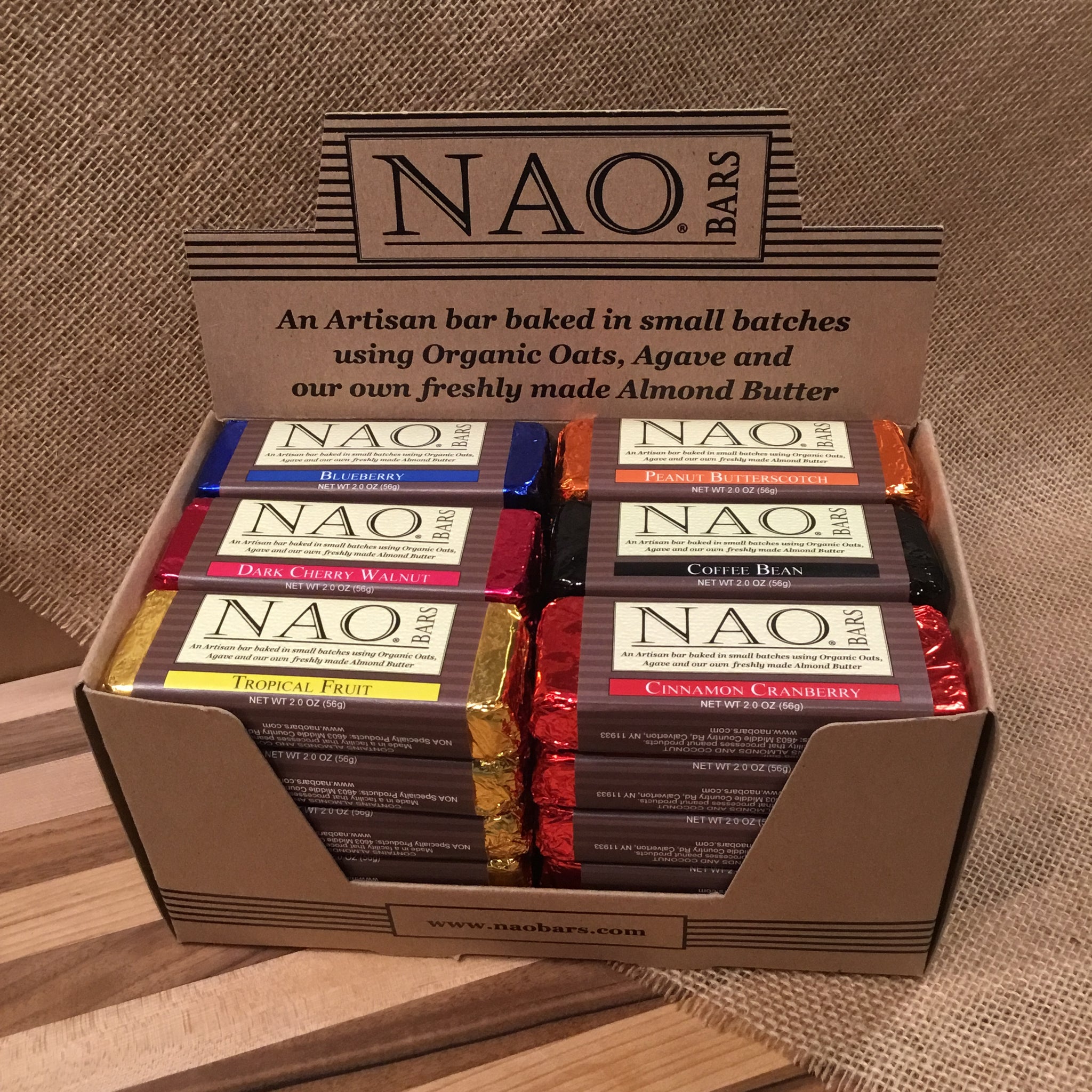 Gluten Free Vegan Snack Bars – NAO Bars