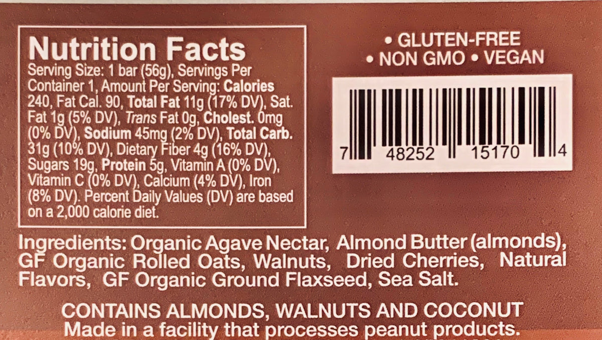 DARK CHERRY WALNUT – NAO Bars